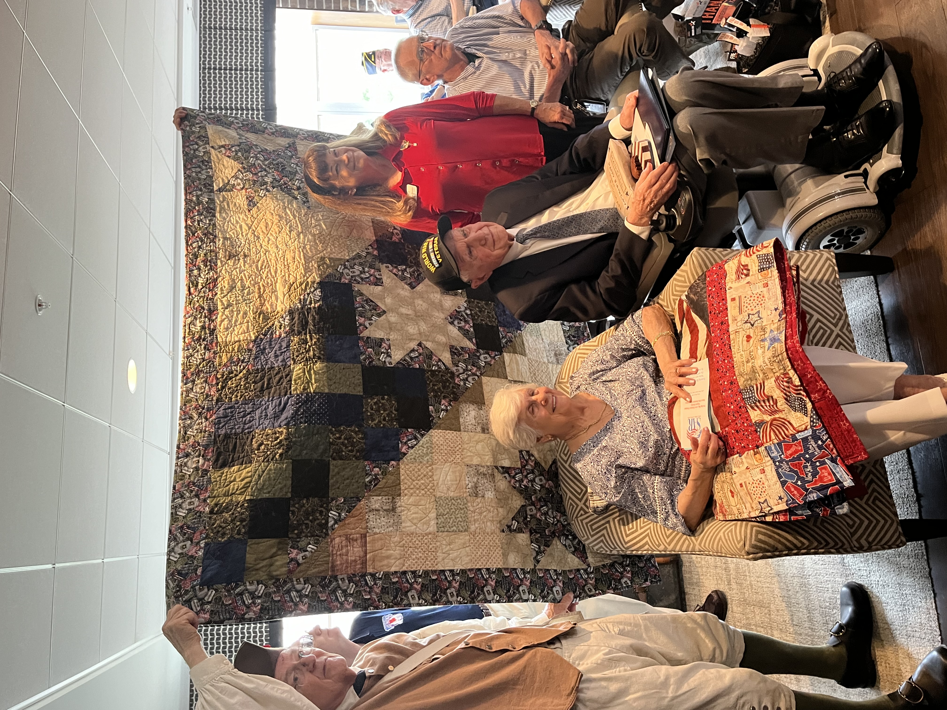Veteran Honored on 100th Birthday by Sgt Maj John Champe Chapter